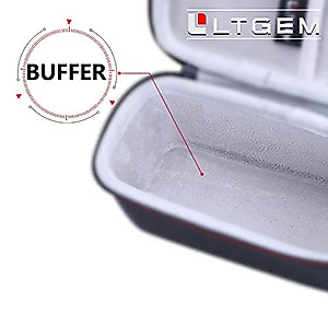 LTGEM EVA Hard Case for Kicteck Video Camera Camcorder Digital - Travel Protective Carrying Storage Bag