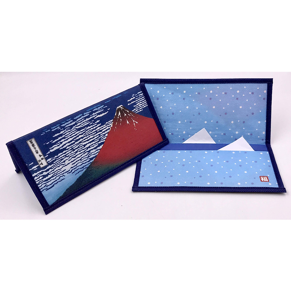 Set of 3 Japanese Rice Paper Wallets Style Group"WCF3"