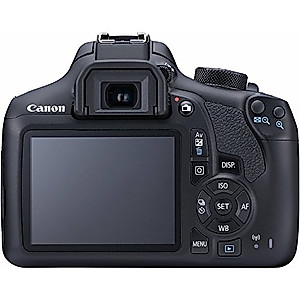 Canon EOS Rebel T6 DSLR Camera w/EF-S 18-55mm, EF 75-300mm Lens, 32GB SD Card & Camera Bag (Renewed)