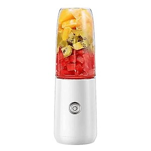 MXJCC Portable Blender, Smoothie and Shakes, Mini Blender with 2 Blades,Li-ion Battery for Baby Food,Travel,Gym