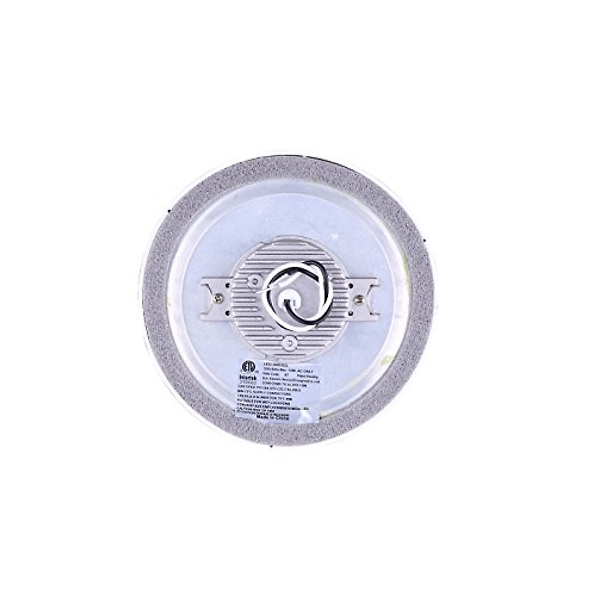 CANARM LED-SM55DL-WT-C LTD 5.5" LED Round Disk Light, Surface Mounted, Line Volt Without Driver, Painted White with Acrylic Lens