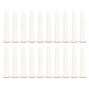 Fdit 20Pcs Poultry Roasted Chicken Thermometer Timer Popping Up Temperature Meter for Cooking