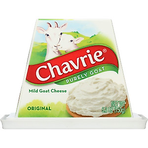 Chavrie, Plain Goat Cheese, 5.3 Ounce