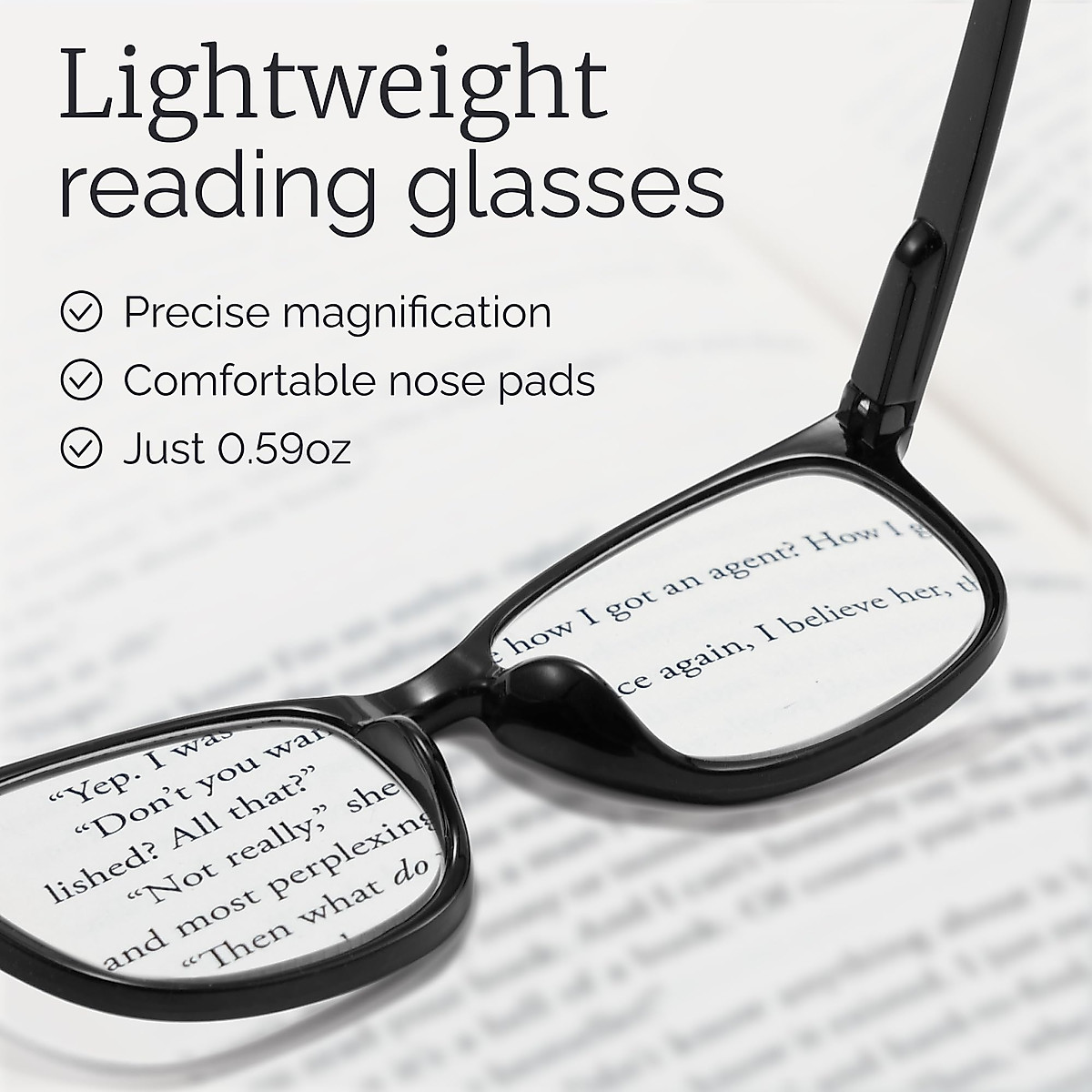 CCVOO Reading Glasses for Women/Men, Eyeglasses, Blue Light Readers for Women/Men, Computer Eye Glasses, Cheaters