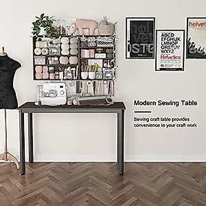 Weehom Computer Desk Home Office Writing Desk Study Laptop/Dining Table