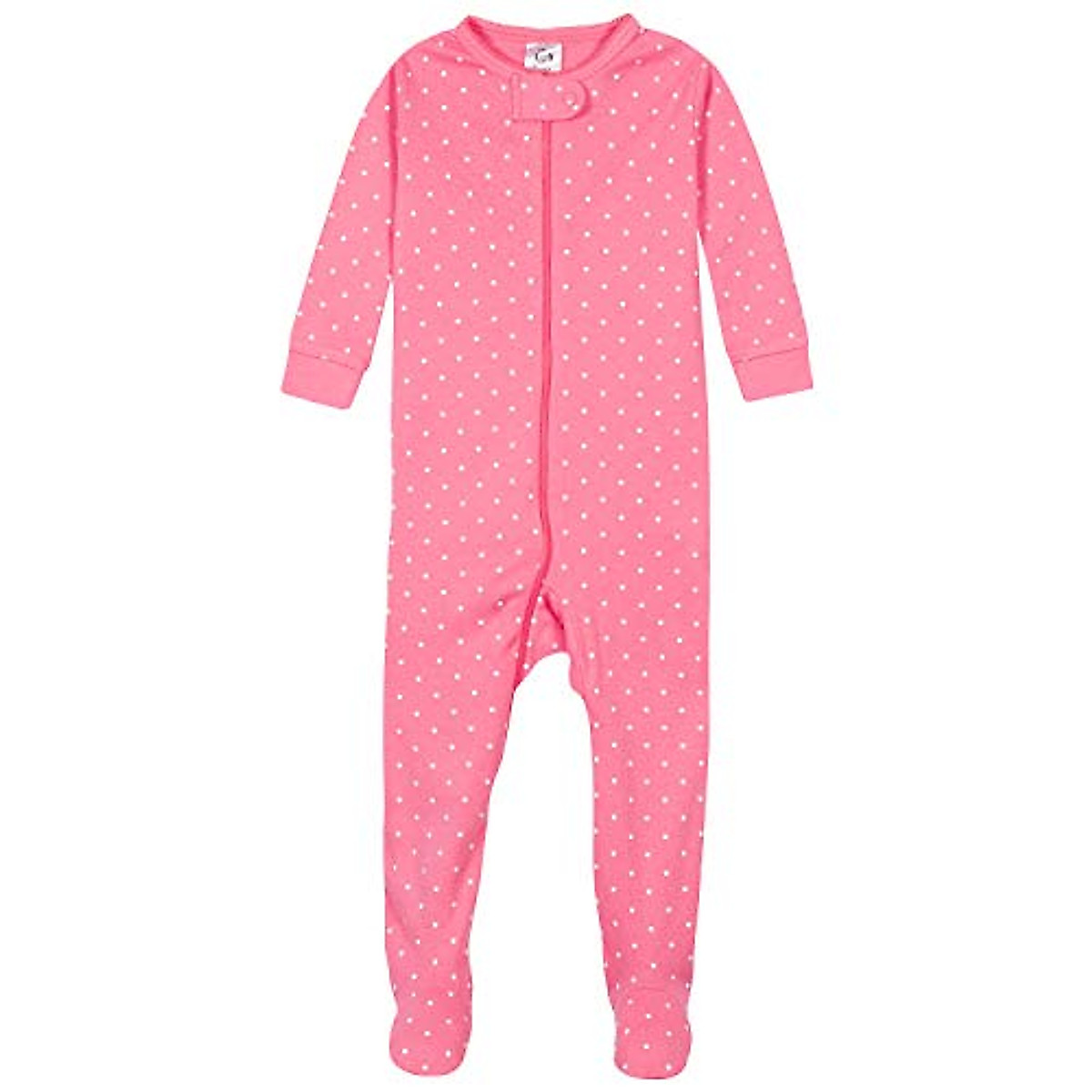 Gerber Baby Girls' 2-Pack Footed Pajamas, Unicorns Pink, 18 Months