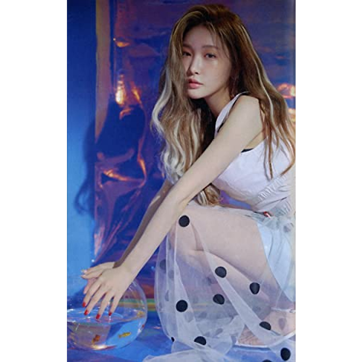 Chungha - [Blooming Blue]3rd Mini Album CD+82p Booklet+1p Post+Card+Bookmark K-POP Sealed