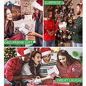 Printed TP Sorry Ran Out of Coal Santa Printed Toilet Paper Gag Gift – Merry Christmas Funny Toilet Paper Roll For Prank, Bathroom Decor, Stocking Stuffers, Novelty Xmas Holiday Gift – 500 Sheets