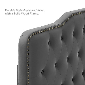 Modway Sophia Adjustable, California King, Charcoal