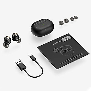 SoundPEATS Mini Pro HS Wireless Earbuds with Hi-Res Audio and LDAC Tech, Hybrid Active Noise Cancelling Bluetooth 5.2 Earphones, 6 Mics and ENC for Clear Calls, 28 Hours of Playtime, 70ms Game Mode