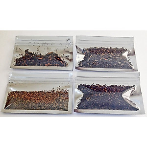 (Clear/Silver 5x3.5 Inches) Mylar Foil Pouches Wide Opening Zipper Style Heat Seal Bags, Safe Food Storage, Smell Proof Product Packaging, Reusable Survival Storage Herbs Seeds Tea Coffee Snacks (100)