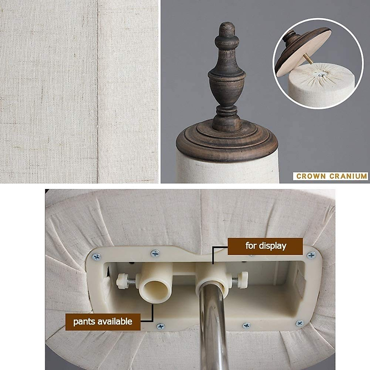 Tailors Dummy Male Mannequin Torso Manikin with Flexible Hands Round Stand Base |for Clothing Display Dressmakers Mannequin Dressmakers Dummy