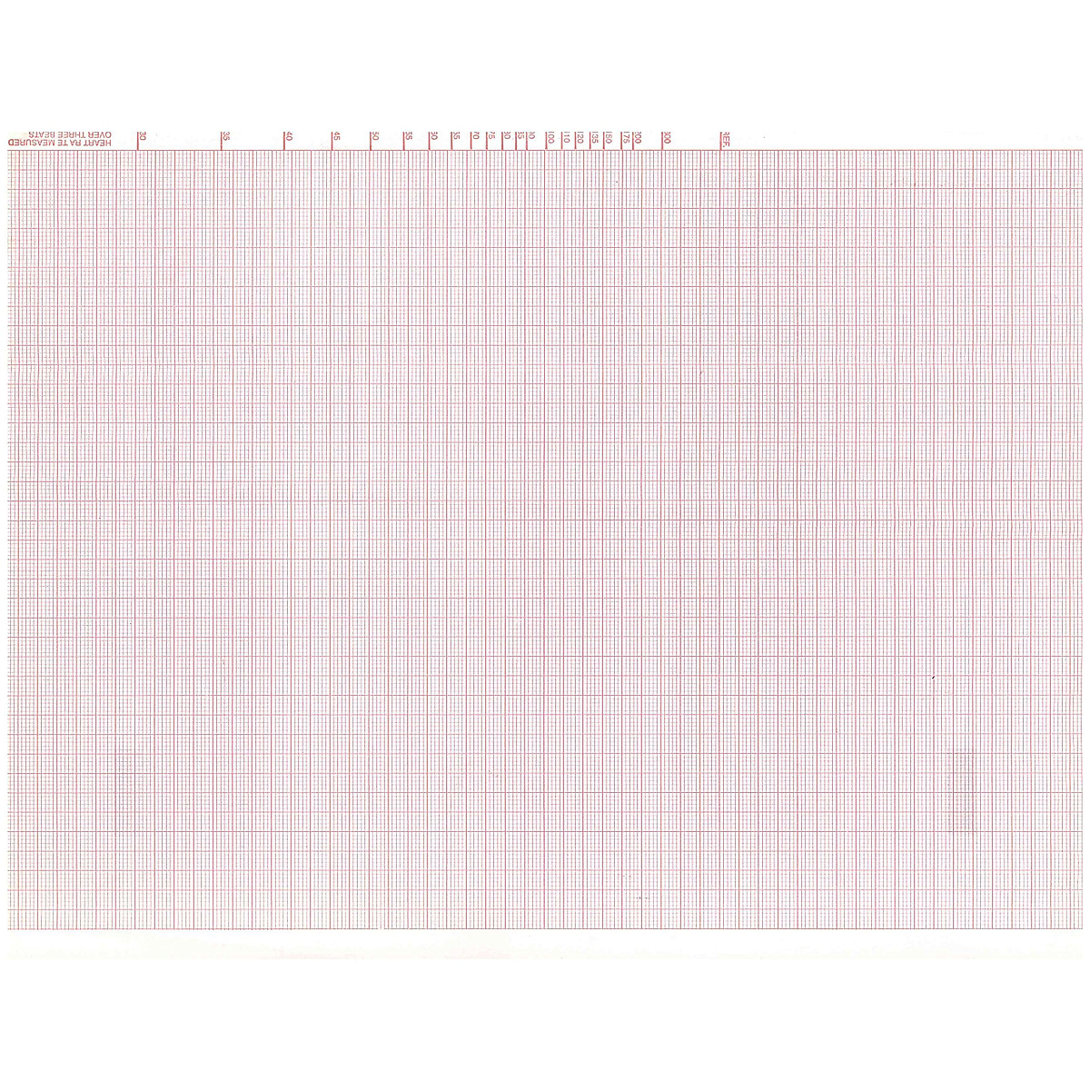 ECG/EKG Paper for Mortara ELI 200-215mm X 280mm, Z-fold (10 Packs/Box)