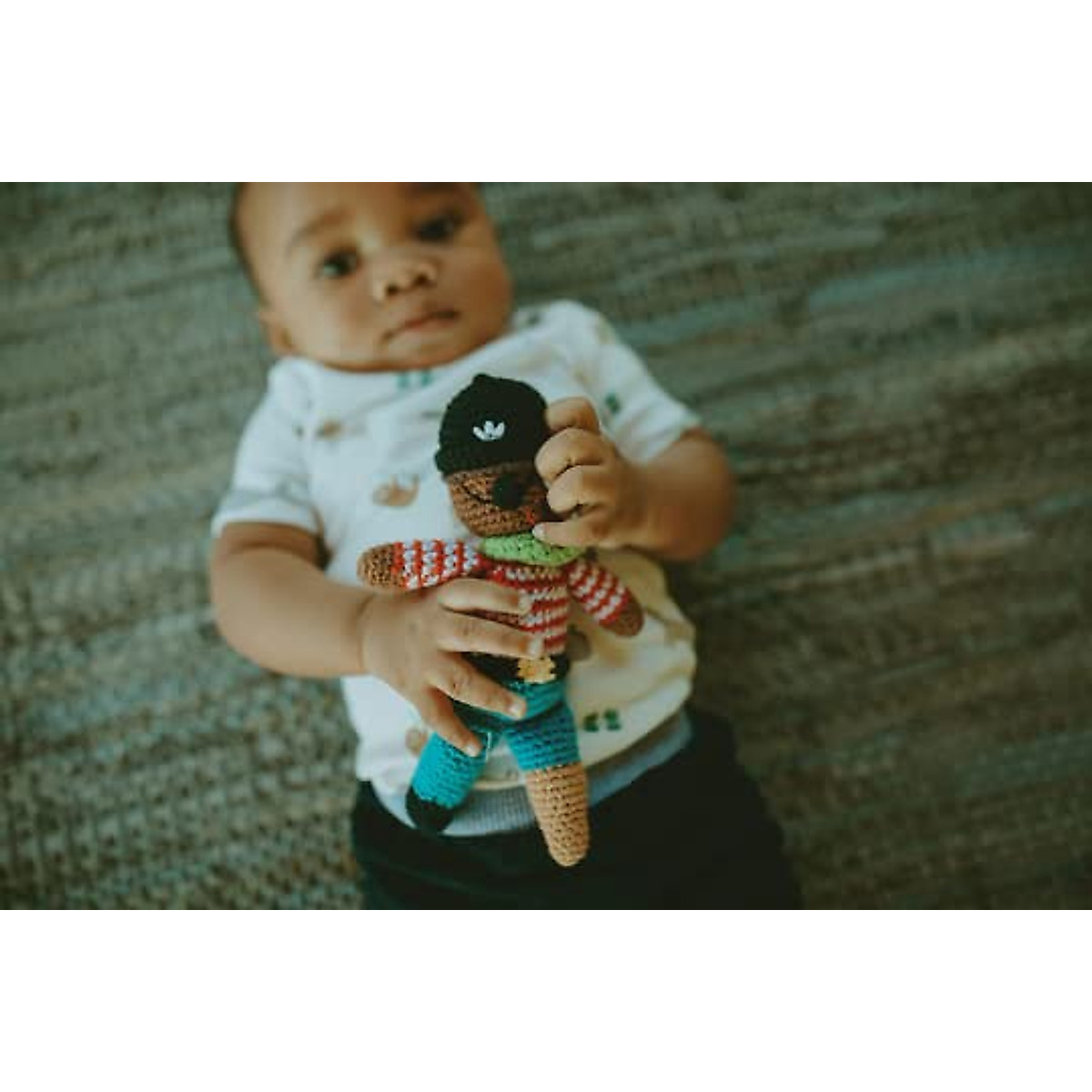 Pebble Fair Trade Hand Made PlushToy - Pirate Rattle