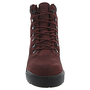 Timberland Mens 6 Inch Field Boot Burgundy (9)
