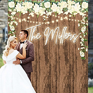 Jadetoad Customizable Neon Sign for Wedding Party Backdrop Photo Shoot Prop Home Decor, Customized Led Light Sign- Create Memorable Moments with Personalized Illumination, Unique Gift! (40")