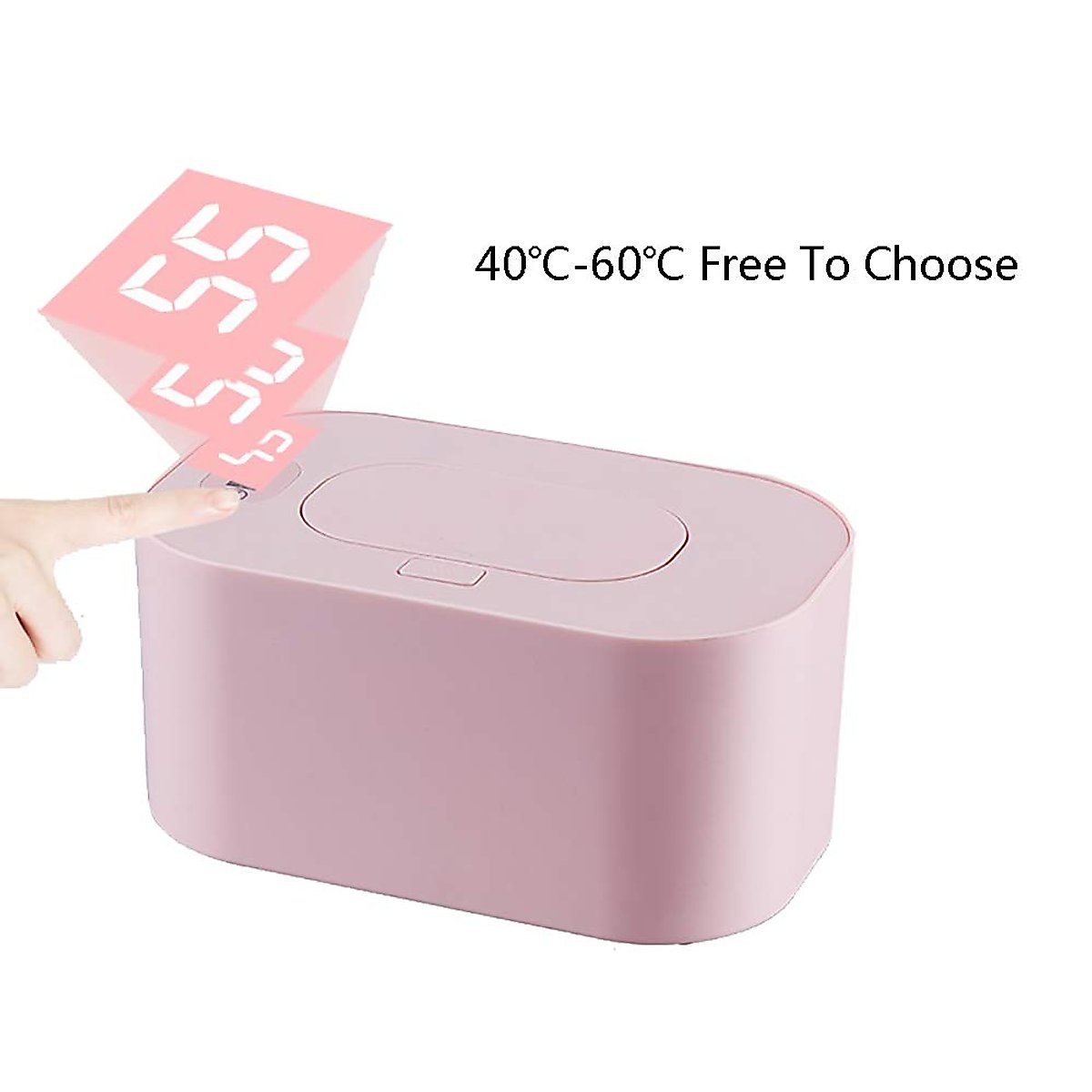 NEWCOMDIGI Wipe Warmer Baby Wet Can be Used in Vehicle and Home, Baby Wipe Warmer with Precise Temperature Control, New Upgrade Faster Heating, Baby Must Have Items Baby Stuff