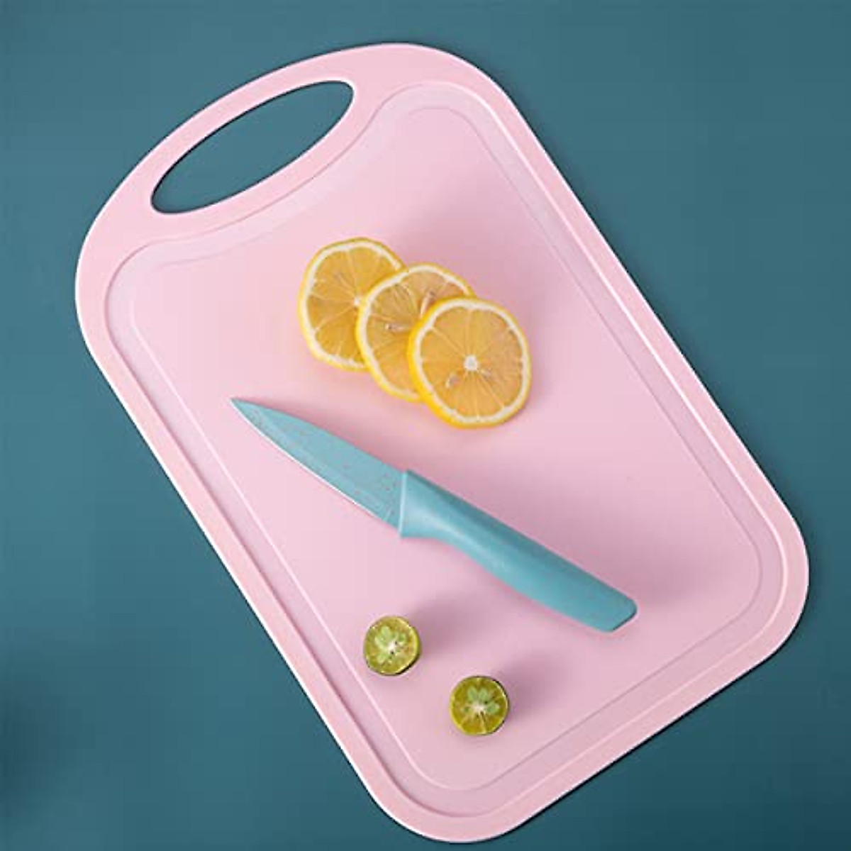 CHUYIREN Knife Set, Colorful Kitchen Knife Set 6 PCS, High Carbon Stainless Steel Cute Knife Set with Non-Stick Coating for Cooking, Camping, RV Travel, and Dorm,Gift Box