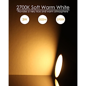 Noobibaba MR11 LED Bulb Color Changing GU4 LED Bulb MR 11 LED Landscape Light Bulbs 3W 12V Bi-Pin Base Warm White RGB Colors (2 Bulbs and a Remote)