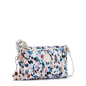 Kipling Mikaela Printed Crossbody Bag Dab Dab Grey