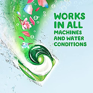 Gain flings! Laundry Detergent Soap Pacs HE Compatible 60 ct Long Lasting Scent Spring Daydream