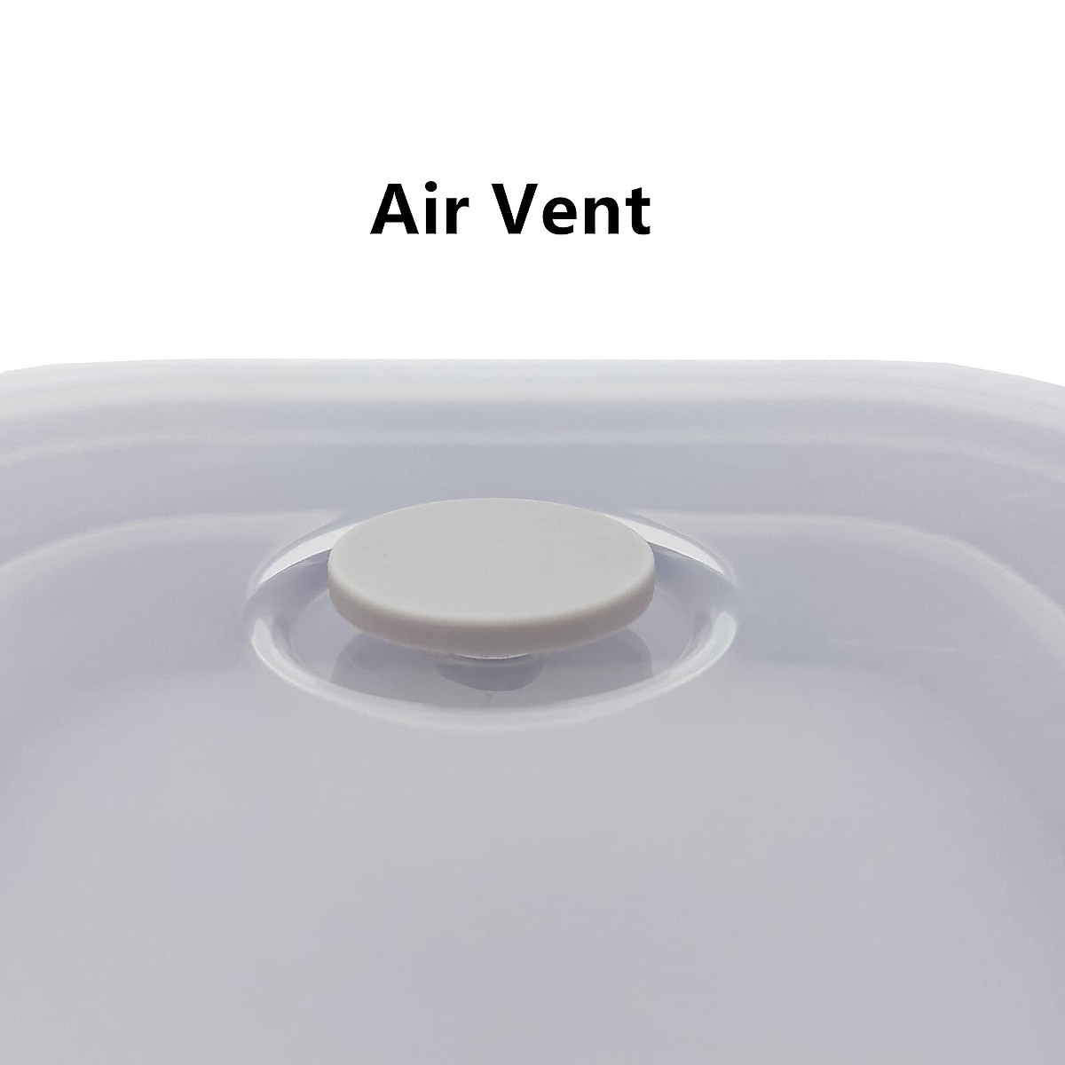 CARTINTS Large 1200ml Collapsible Bowls with Lids, Silicone Food Storage Containers, Space-Saving Meal Prep Containers For Kitchen and Outdoors Camping, Set of 3, Grey