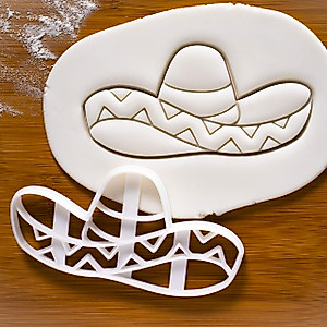 Sombrero Hat cookie cutter, 1 piece - Bakerlogy
