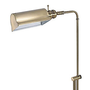Kenroy Home 33055AB Denton Floor Lamps, Small, Antique Brass