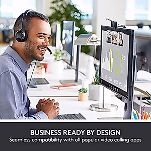 Logitech C920e HD 1080p Mic-Disabled, certified for Zoom and Microsoft Teams, TAA Compliant