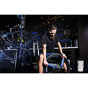 VANICE Bike Freewheel Removal Repair Lockring Tool for Shimano, Sunrace and Other 12 Spline Freewheels