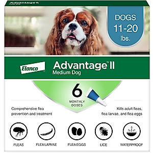 Advantage II for Dogs 6 Month Supply 11-20lbs