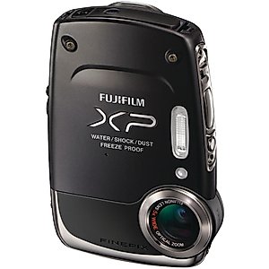 Fujifilm FinePix XP20 14 MP Digital Camera with 5x Optical Zoom (Black)