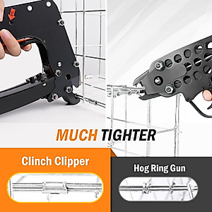 Kamsin M66S Pneumatic Lighter Clinching Clipper Air Power Clinching Gun Hartco Clipper Industrial Clip Tool Vertex Fastening Clipper Gun for Spring Mattress, Car Seat