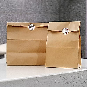 Thank You Stickers Small Business - 4 Rolls 2000 Pieces Thank You for Supporting My Small Business Stickers Labels for Envelopes, Bubble Mailers and Gift Bags Packaging, 1 Inch，500 Pieces Each Roll