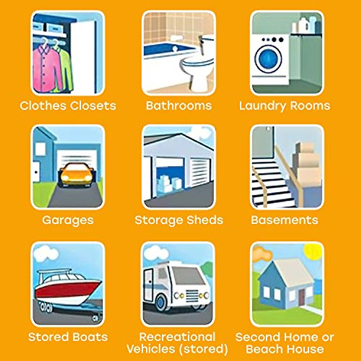 Arm & Hammer Fragrance Free Refillable Moisture Absorber and Odor Eliminator 14 oz.(Pack of 3)