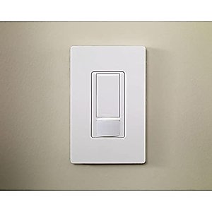 Lutron Maestro Vacancy-Only Sensor Switch | 5 Amp, Single-Pole/Multi-Location | MS-VPS5M-WH | White