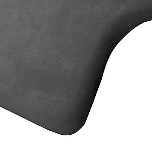 Toworldit Alcantara + ABS Central Control Armrest Box Cover Trim Sticker Compatible with BMW F31 F30 F36 F32 F34 3GT 3 4 Series 2013-2019 (Black Gray)