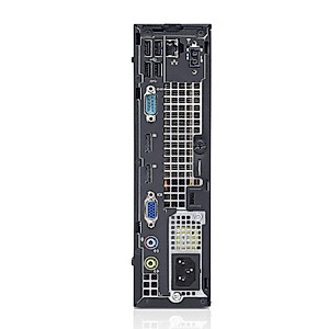 Dell OptiPlex 9020 Ultra Small Desktop Computer PC, Intel Core i5, 16GB RAM, 1TB SSD, Windows 10 Pro, New 24" Monitor, 16GB Flash Drive, Wireless Keyboard & Mouse (Renewed)