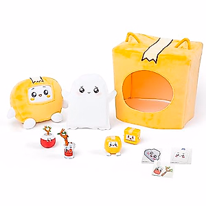 LankyBox Giant Foxy Mystery Box Foxy Mystery Box with 10 Exciting Toys to Discover Inside, Officially Licensed Merch