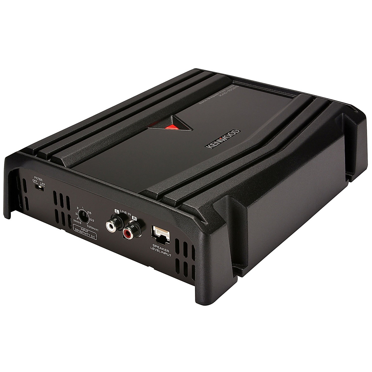 Kenwood 500W 2 Channels Dual Performance Standard Series Stereo Power Car Amplifier with Gravity Magnet Phone Holder Bundle