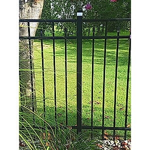 OUYANGL Solar LED 2In x 2In(5cm x 5cm) Fence Post Cap for Wrought Iron and Aluminum or Garden, Solar Fence Lights White Light - 8 Pack