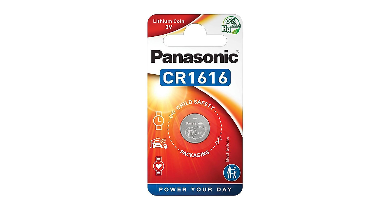 Panasonic CR1616 3V Coin Cell Lithium Battery, Retail Single Pack — 🛍️ The Retail Market