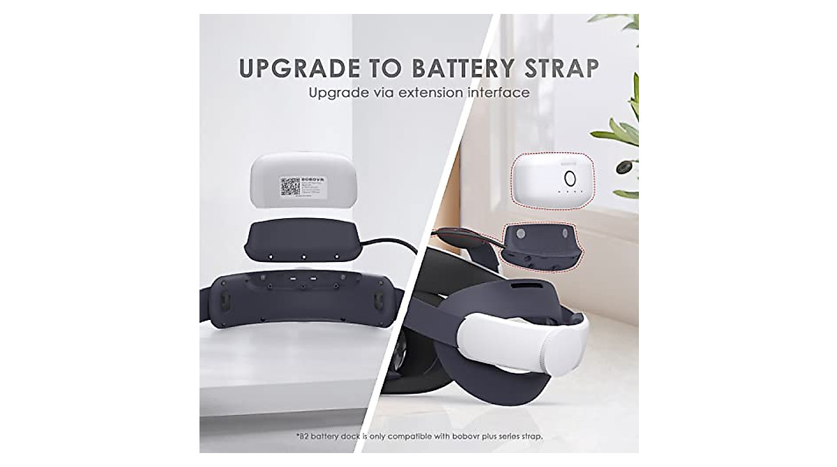 Upgrade BOBOVR M1/M2 Plus with Battery Dock Kit