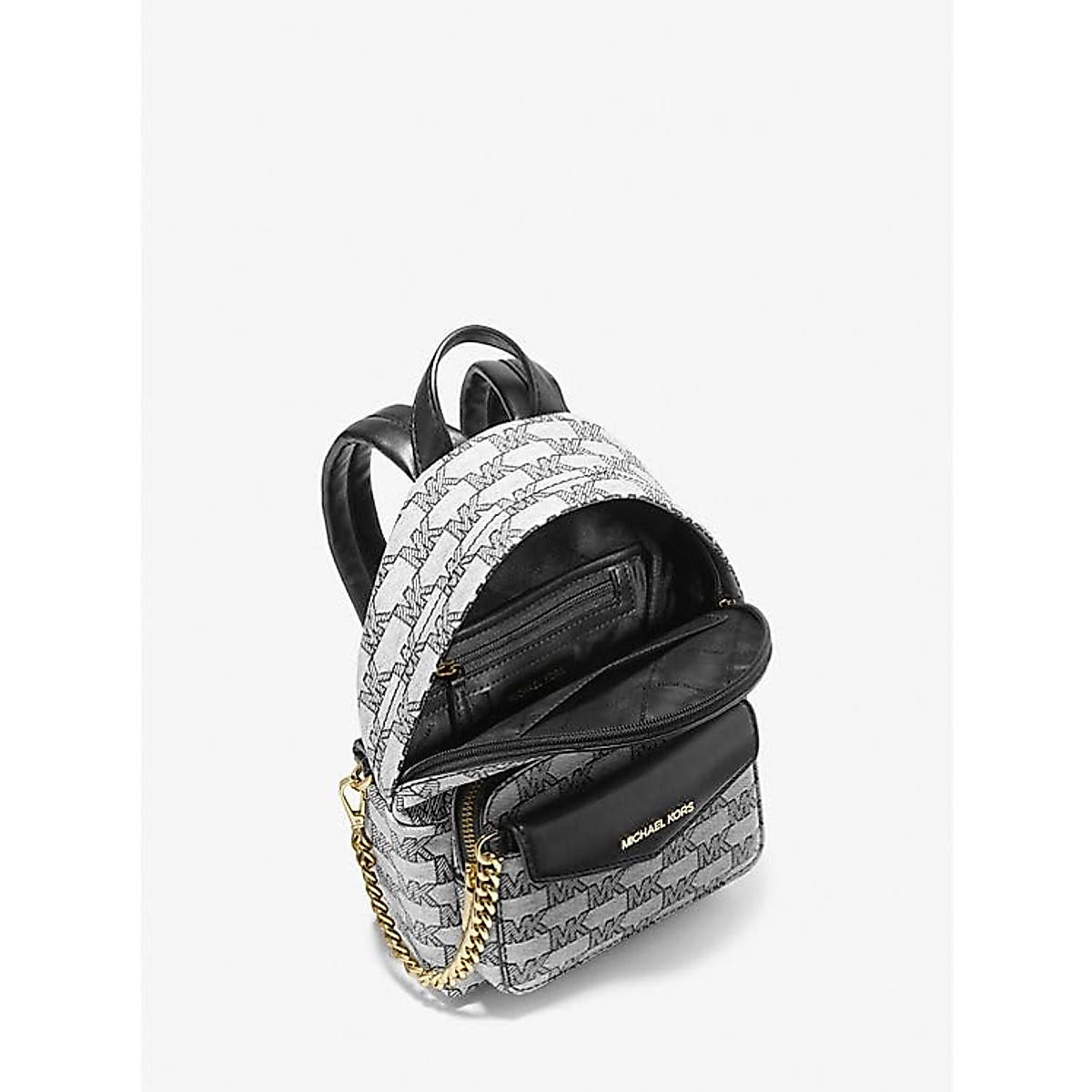 Michael Kors Maisie Extra-Small Logo 2-in-1 Backpack (Black)