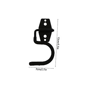 Outanaya Mop Holder Utility Hooks Garage Wall Mount Heavy Duty Hangers Broom Storage Solution