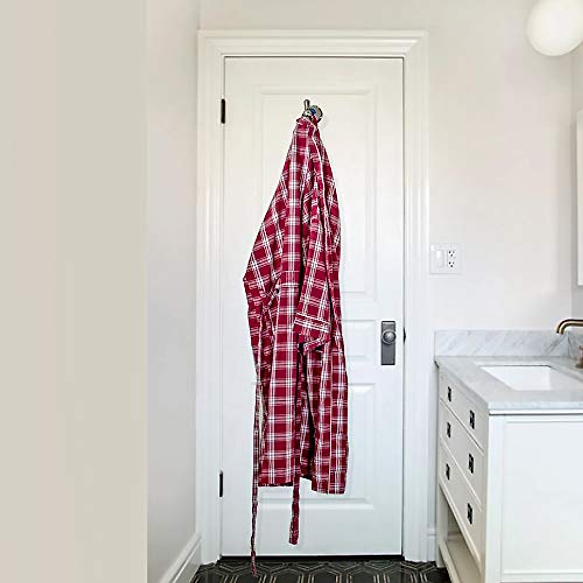 EZ-FLO 16249 Brushed Nickel Robe Hook