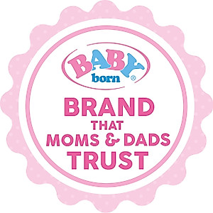 Baby Born Surprise Bathtub Surprise Pink Swaddle Daisies, Multicolor