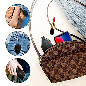 Keychain Portable Charger for iPhone, Mini Power Bank Subcompact Emergency Power Pod External Fast Charging Battery Pack, 1500mAh Key Ring cell Phone Charger for iPhone 14/13/12/11/Pro Max/X/8/7/6s/SE