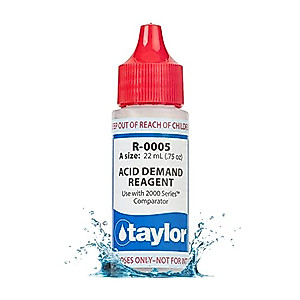 Taylor R-0005-A-24 Replacement Reagents Acid Demand 5, As Shown