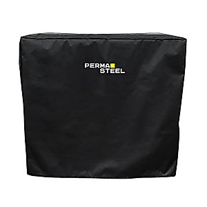 Permasteel Universal Cooler Cover for 80-Qt Cooler Cart, Patio Cooler | Heavy Duty, Weatherproof, Water-Resistant, UV-Resistant Cover for Outdoor, Outside, Backyard, Deck, Patio, Black
